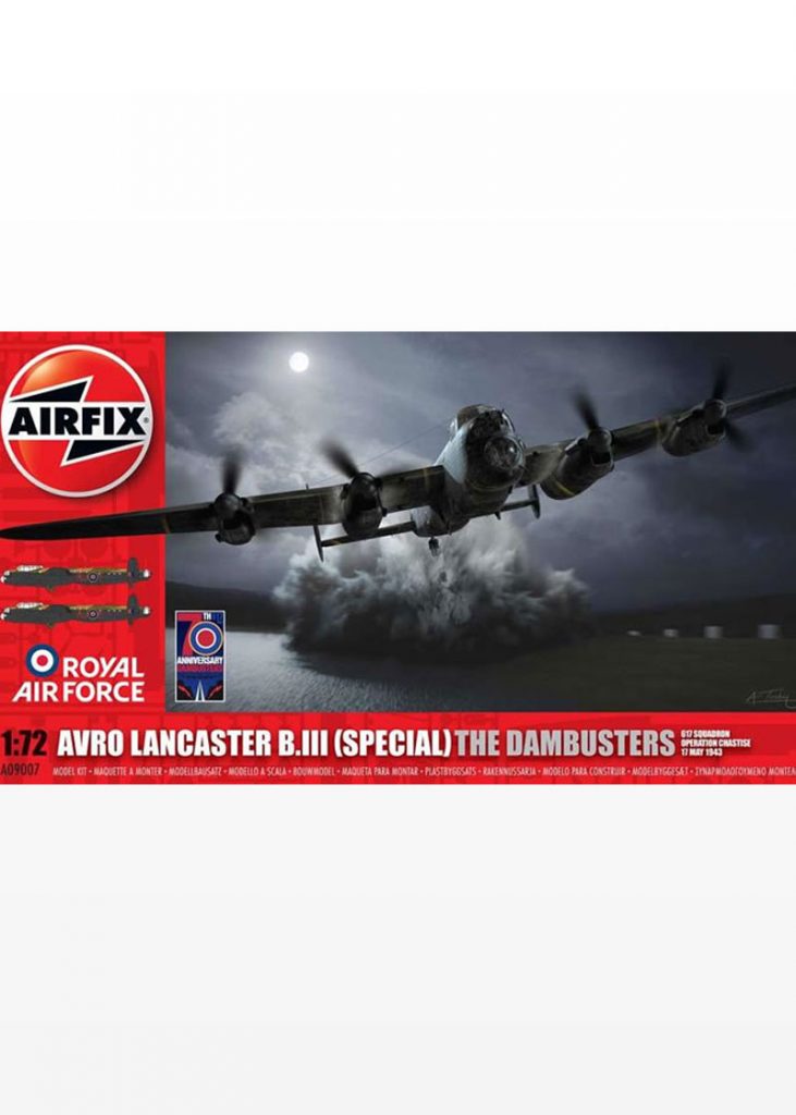 Airfix - 9007 - Model Kit : Avro Lancaster 'Dambusters’ - 1:72 - Model ...