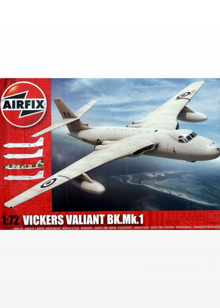 Vickers Valiant BK.Mk.1 Airfix - Nr. A11001 - 1:72 - Model Sports : All ...